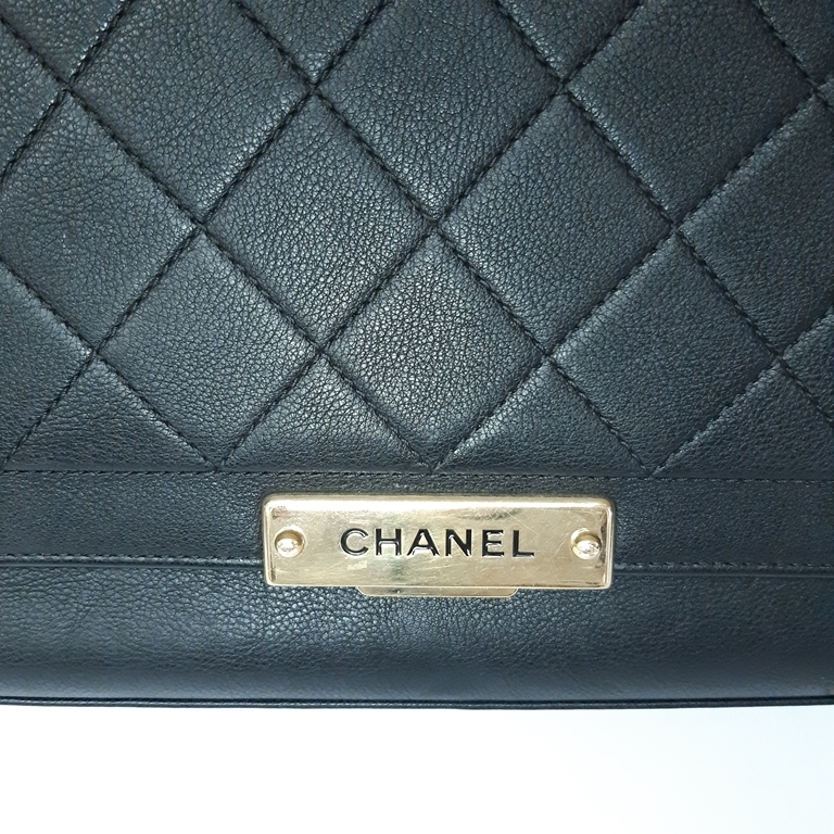 Chanel Large Label Click Flap Bag