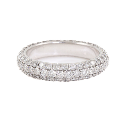 2.83ct Diamond Pave Set Ring